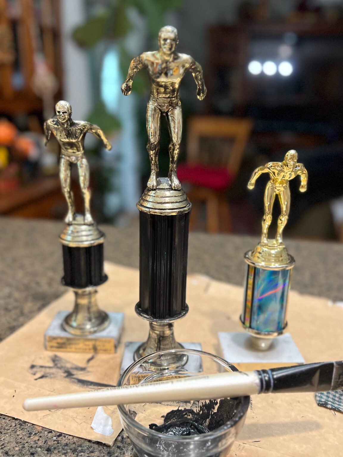 Spooky Trophy Makeover